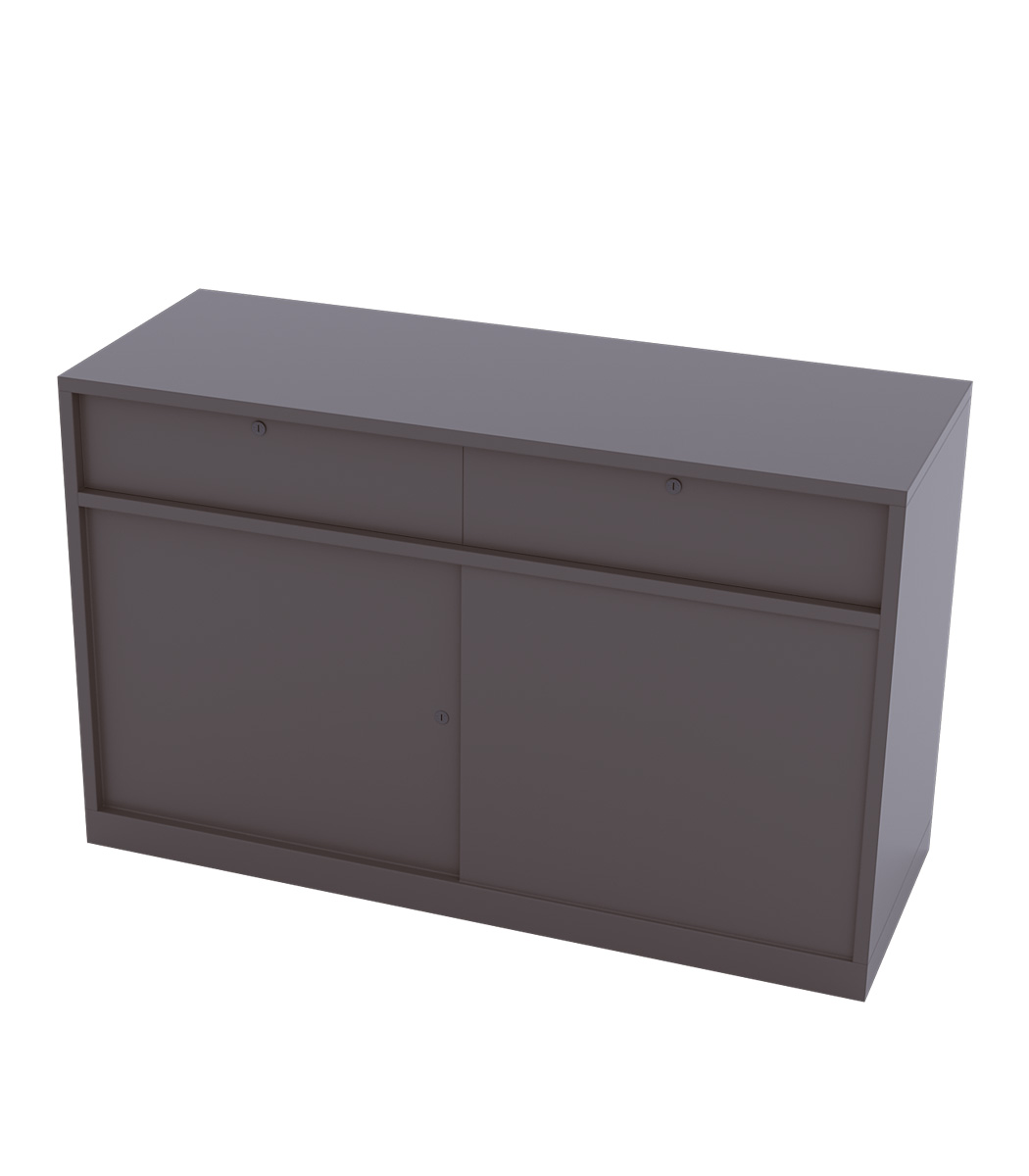 Low Height Storage 1200mm x 400mm x 750mm - Lemodulor